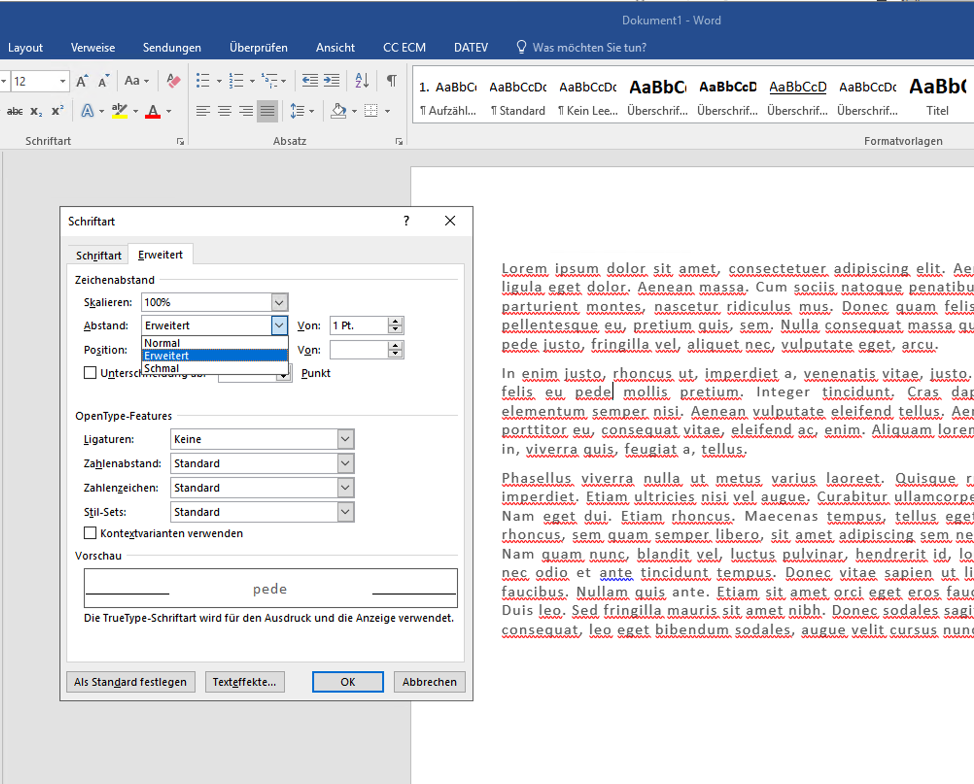 [Word] Wörter sind bei Blocksatz zu nah zueinander? (Schule, Microsoft ...