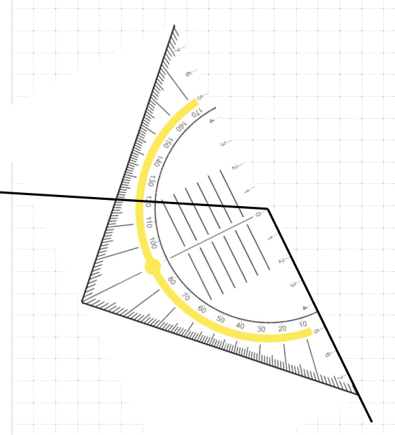 Wie legt man das Lineal an? (Mathematik, Geometrie, Dreieck)