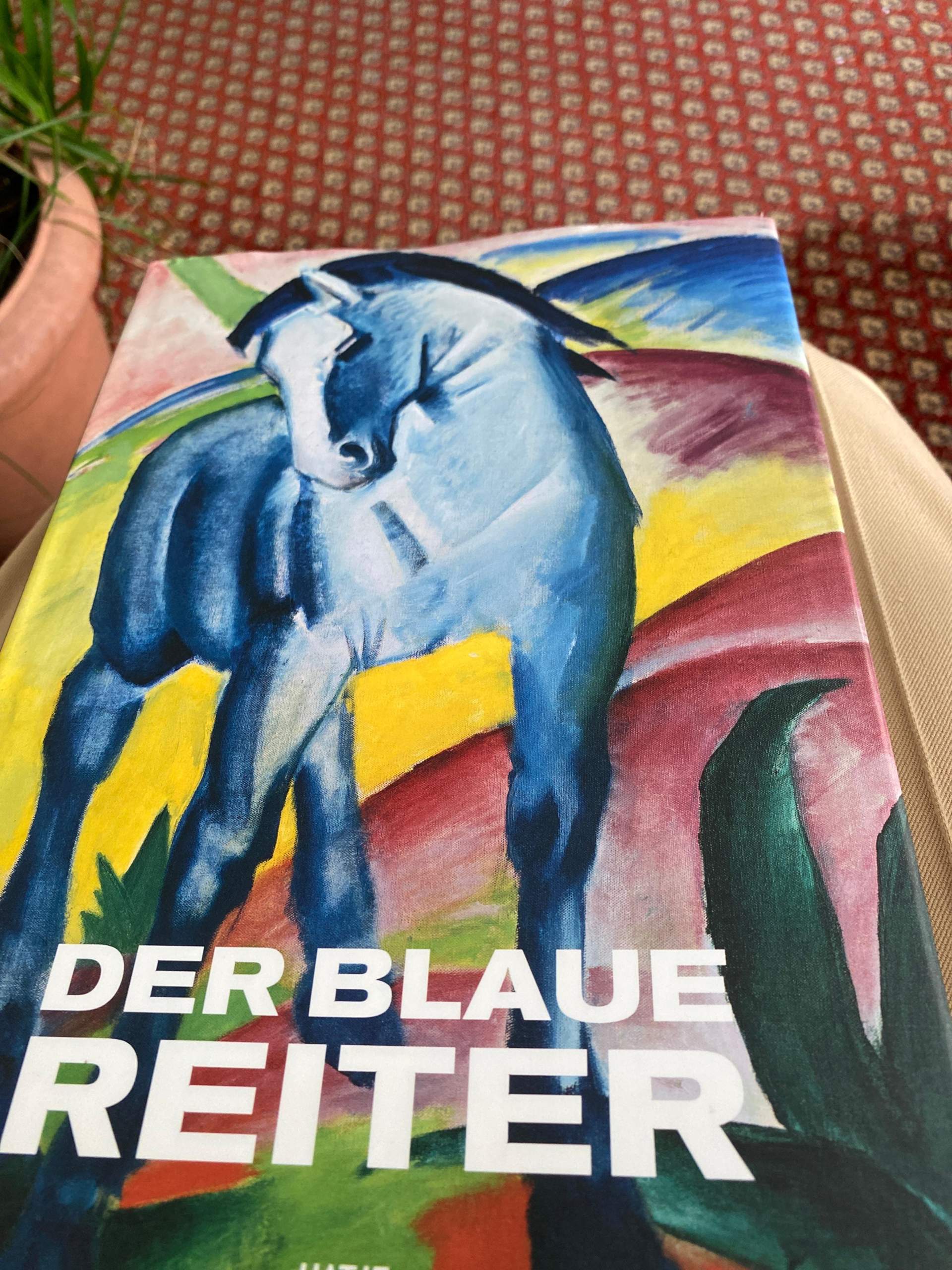 Das blaue Pferd von Franz mark? (Kunst, Malerei, Gemälde)