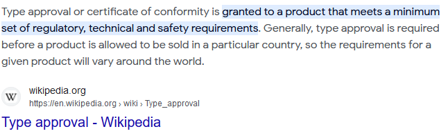 Unterschied zwischen ECE und EC Type-Approval Certificate? (Recht ...