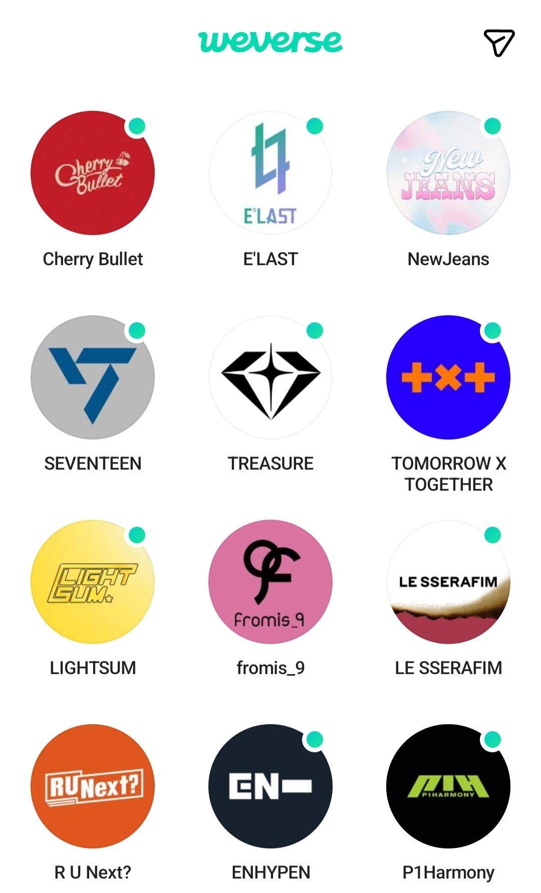 Habt ihr Weverse? (K-Pop)
