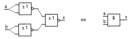 Aus einem NOR ein AND machen (Logikfamilie)? (Physik, Elektronik ...