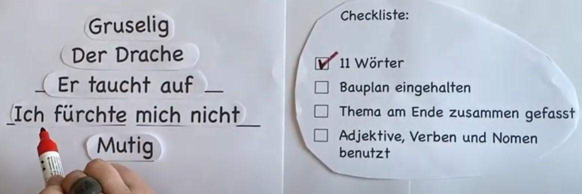 Elfchen? (Schule, Deutsch, Ideen)