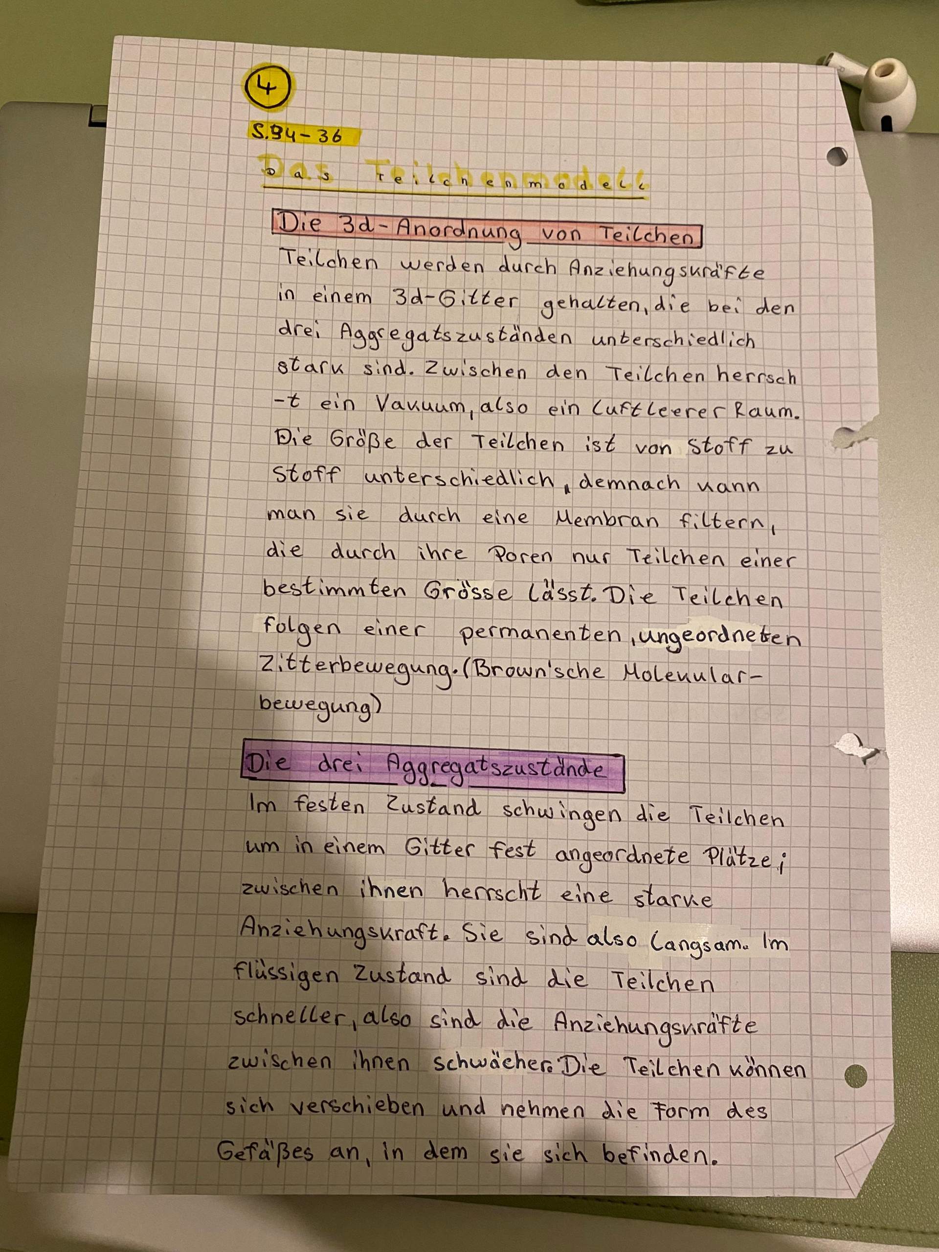 Unterschied Schalenmodell und Teilchenmodell? (Schule, Chemie, Lernen)