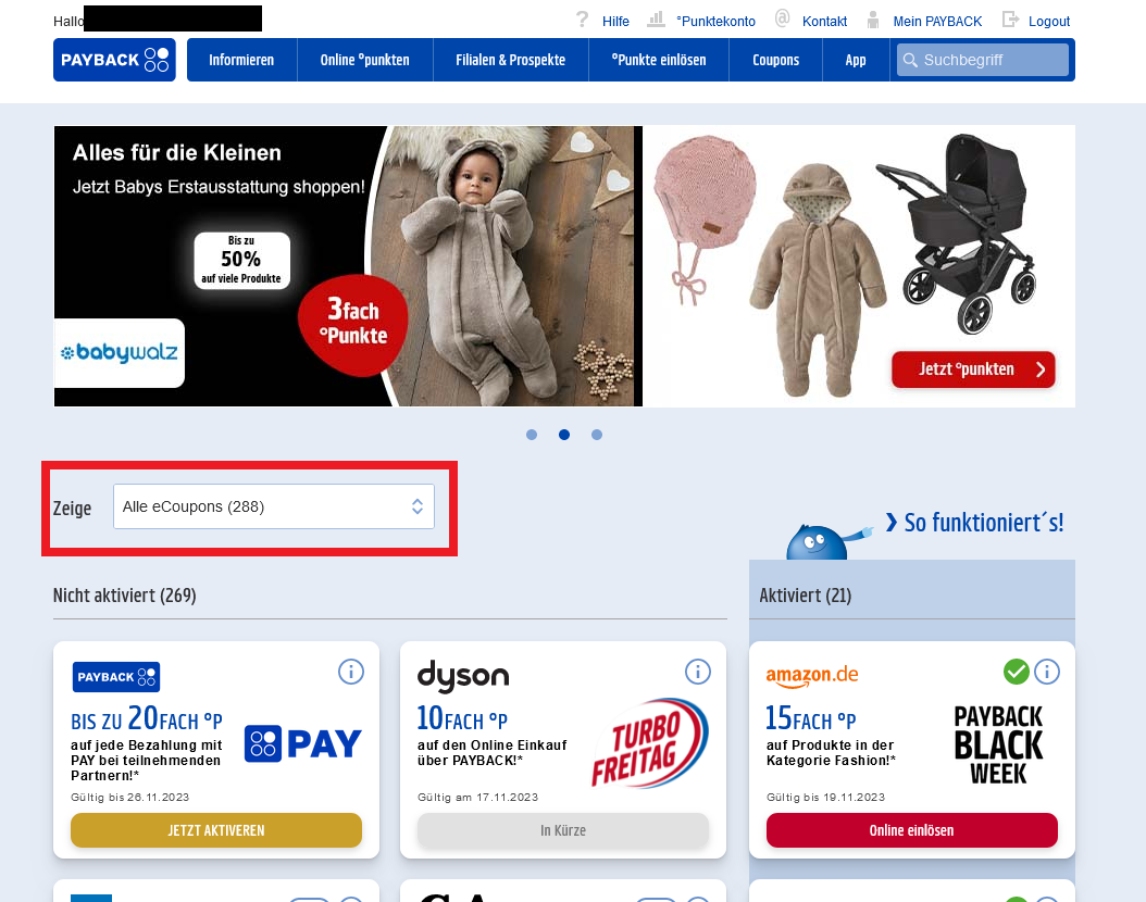 Papier Coupons aus PayBack Post in die App einfügen? (Geld, einkaufen ...