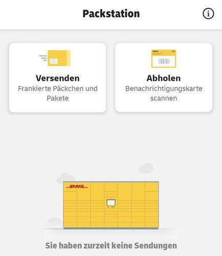 Wie DHL App code für Packstation-Aktivierung scannen? (Post, Paket, DHL ...