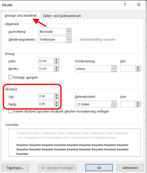 Warum nach Enter auf Word direkt neuer Absatz? (Microsoft Word, Zeile)