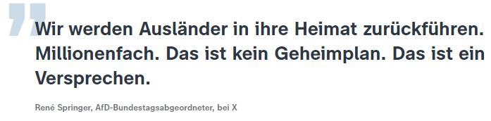 Wer wird abgeschoben wenn afd gewinnt? (Recht, Rassismus, Ausländer)