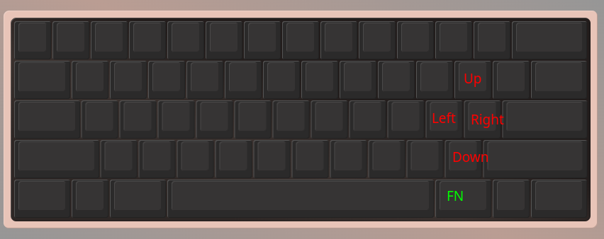 Auf Pfeiltasten beim 60% keyboard zugreifen geht das? (PC)