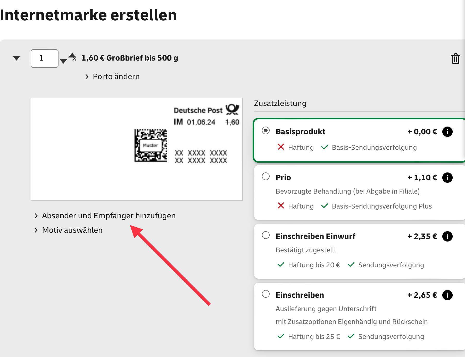 Großbrief richtig Frankieren? (Deutschland, Post, Versand)