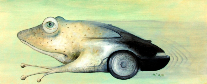 Denkt ihr, Porsche lässt seine Autos absichtlich wie Frösche aussehen ...