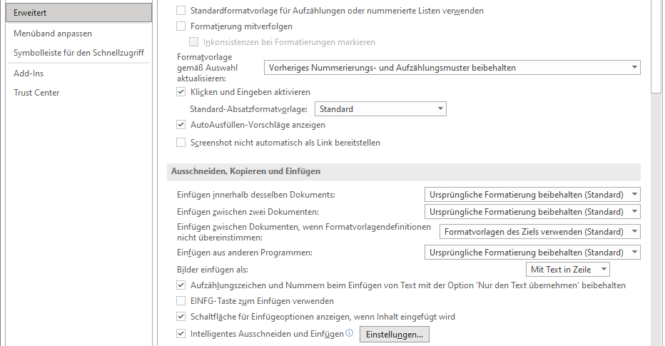 Kopieren/Einfügen in Word nicht möglich? (Microsoft, Microsoft Word ...