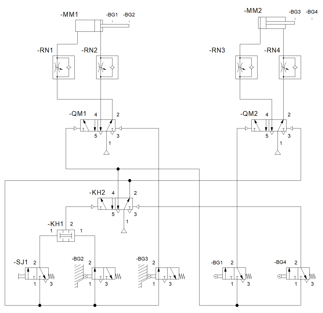 Pneumatik Steuerung realisieren? (Zylinder, Druckluft)
