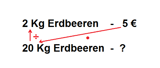Wie lernt ihr gut dreisatz? (rechnen, Mathematiker)