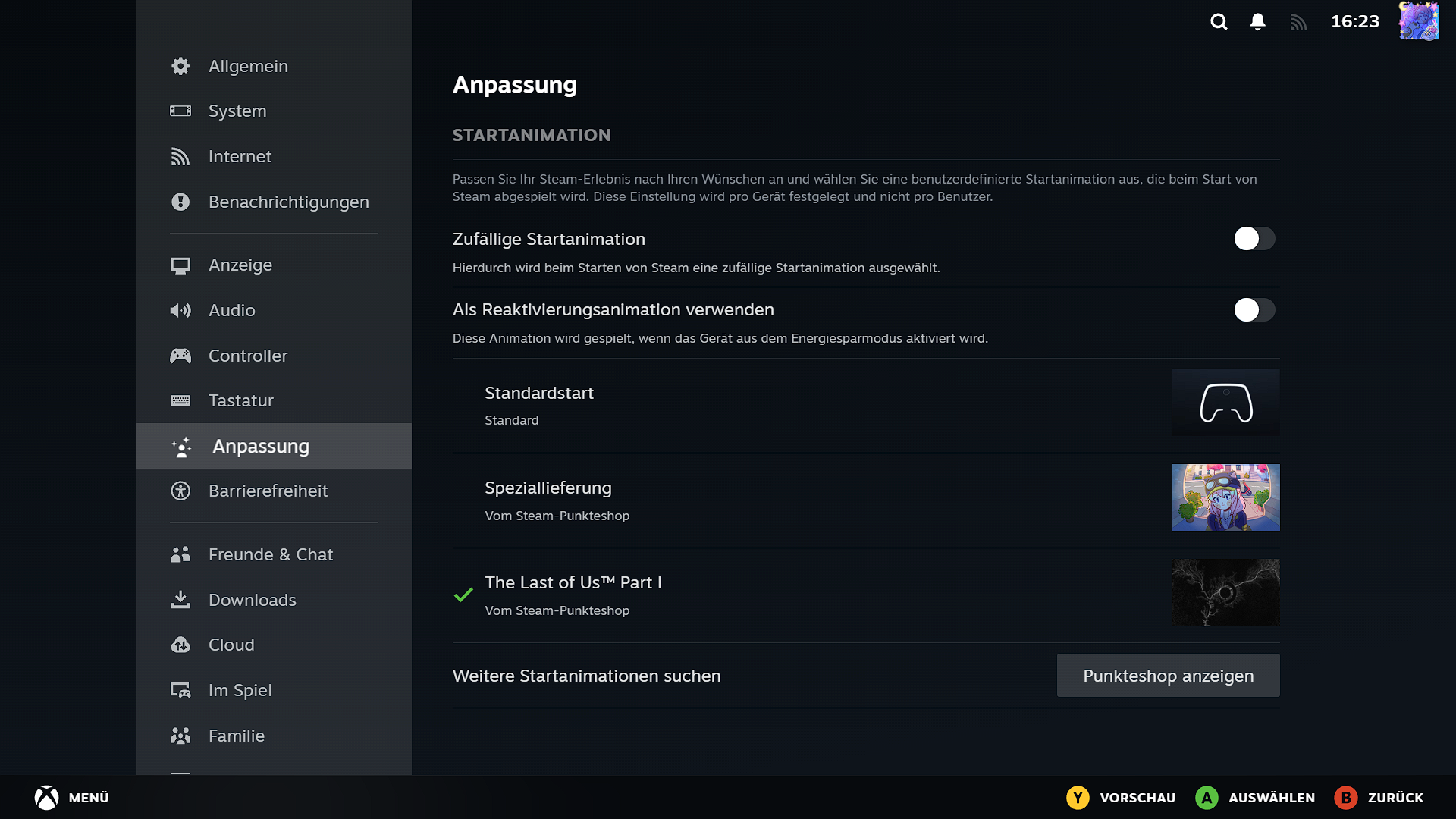 Steam Big Picture Modus Startanimation aktivieren? (PC, Computerspiele ...