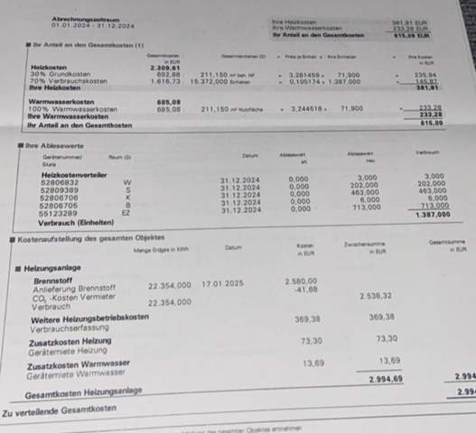 Heizkostenabrechnung zu hoch?!? Techem Heizkostenverteiler!? (Heizung ...