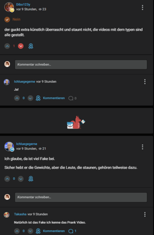 Meint ihr, Anatoly zieht die Nummer mit Fake-Gewichten und ...