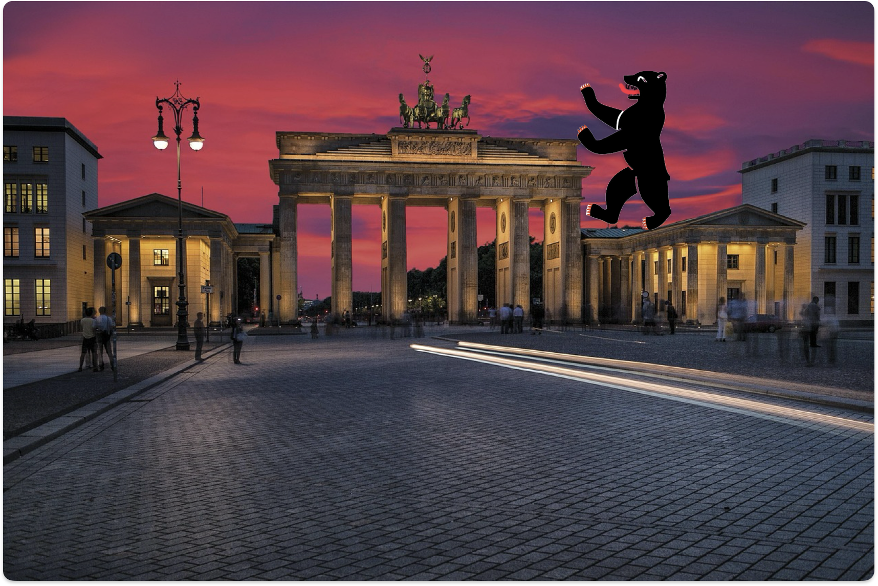 ⚠️ Achtung ⚠️: Freilaufender Bär in Berlin gesichtet! (Fake, lustig ...