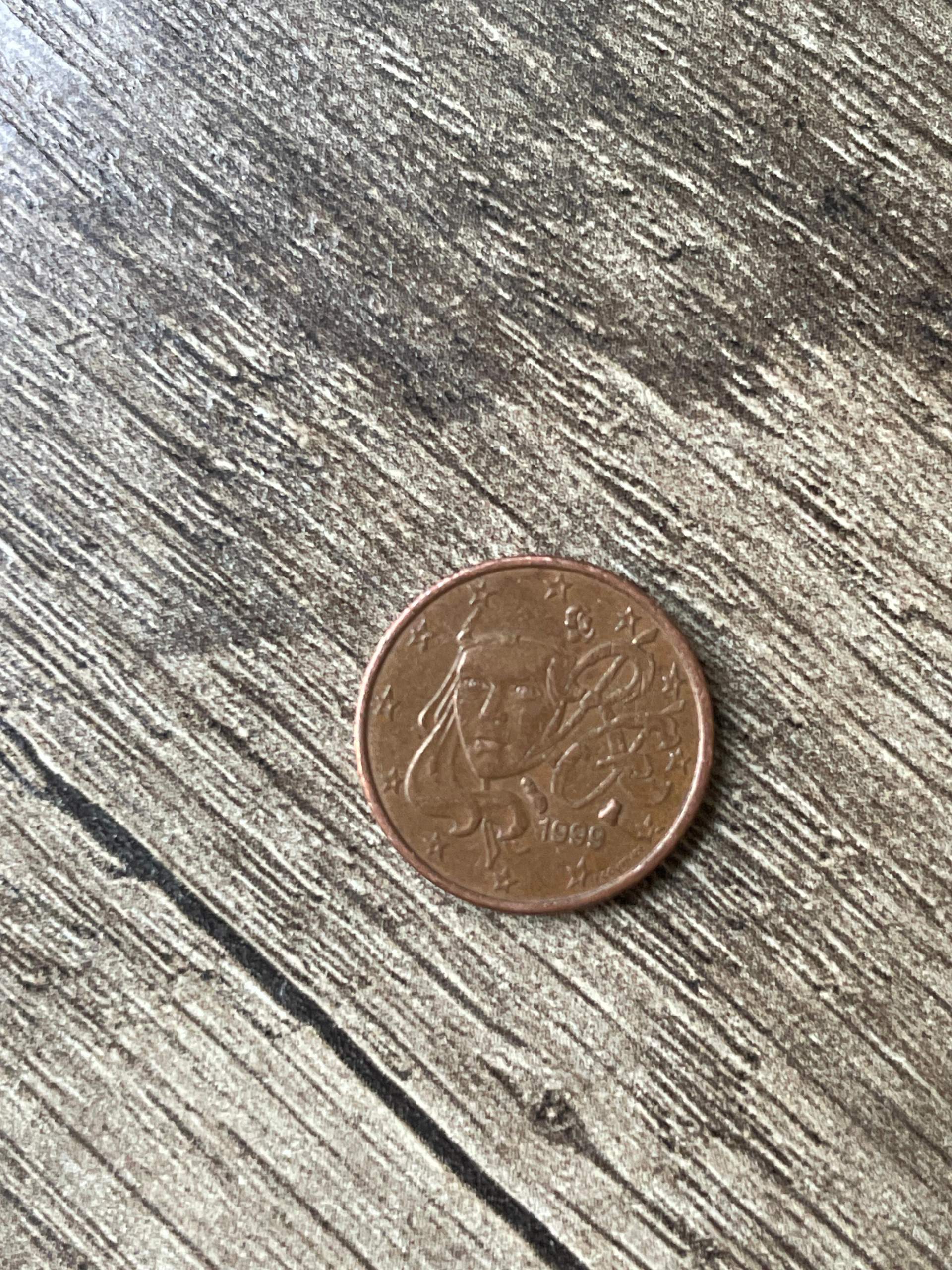 1 & 2 Cent Münze Frankreich 1999 wert? (Geld, Euro, Münzen)