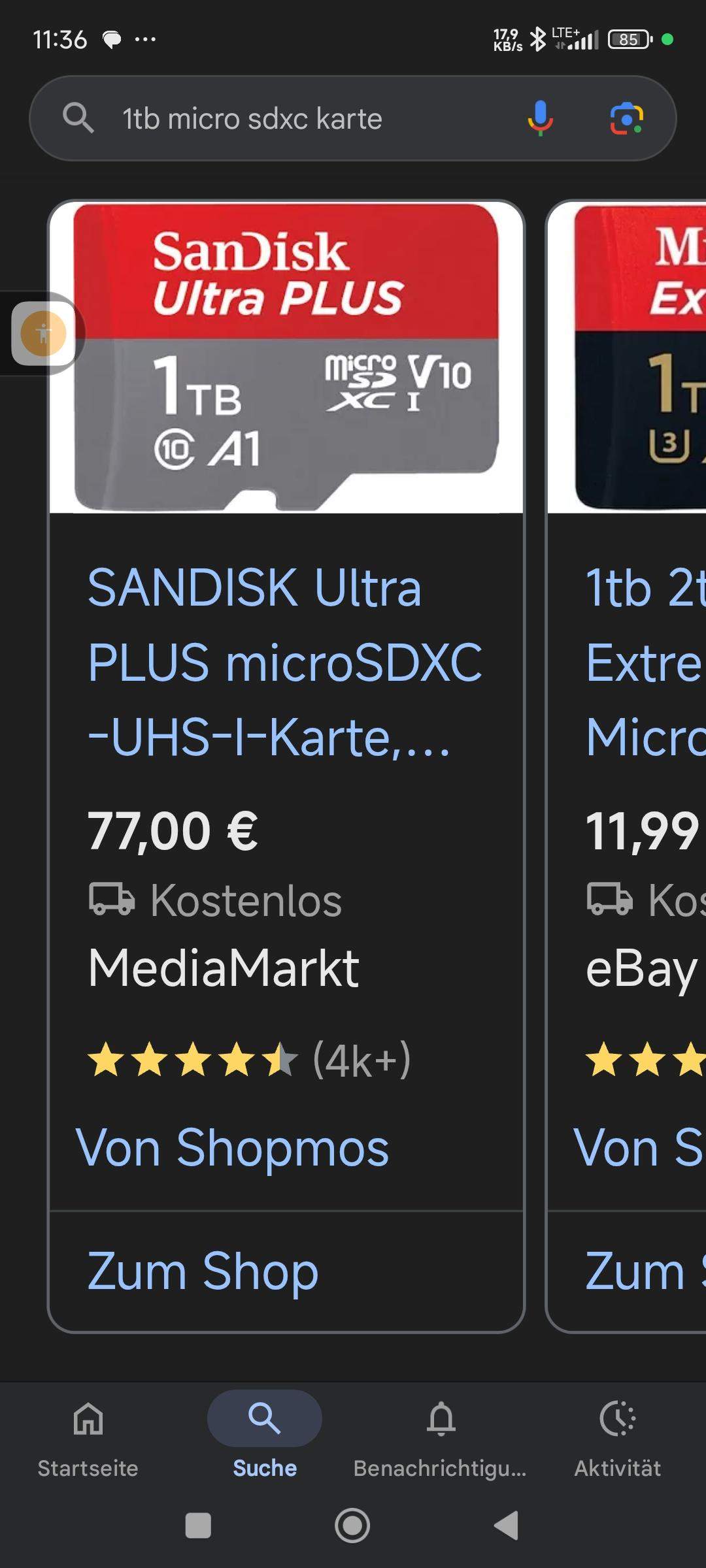 1Tb Speicherkarte für Handy. Würdet ihr kaufen? (Apple, iPhone, Samsung)