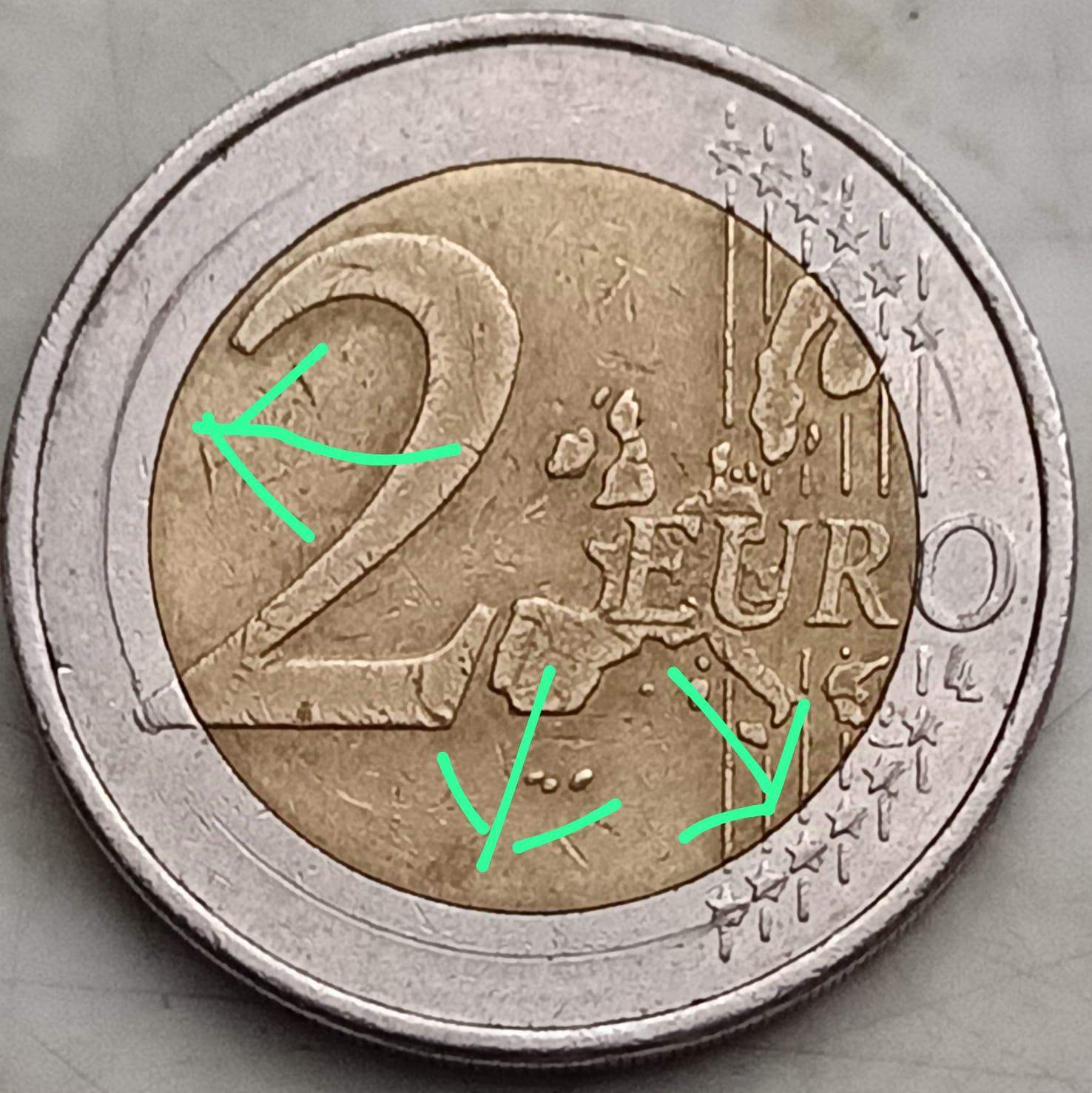 2 Euro Fehlprägung? (Münzen)