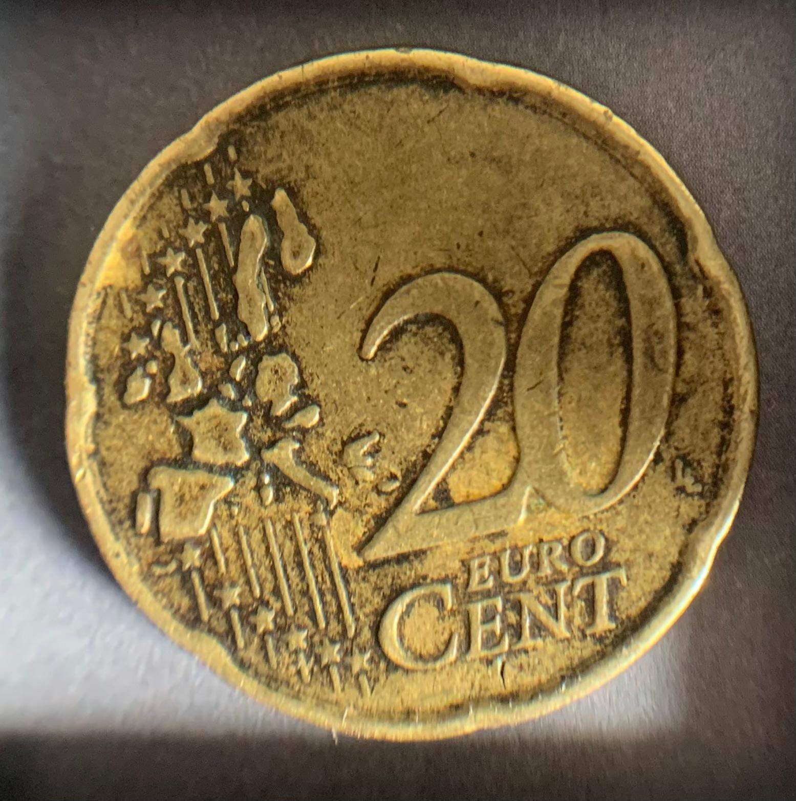 20 Cent Munze 2002 Wert