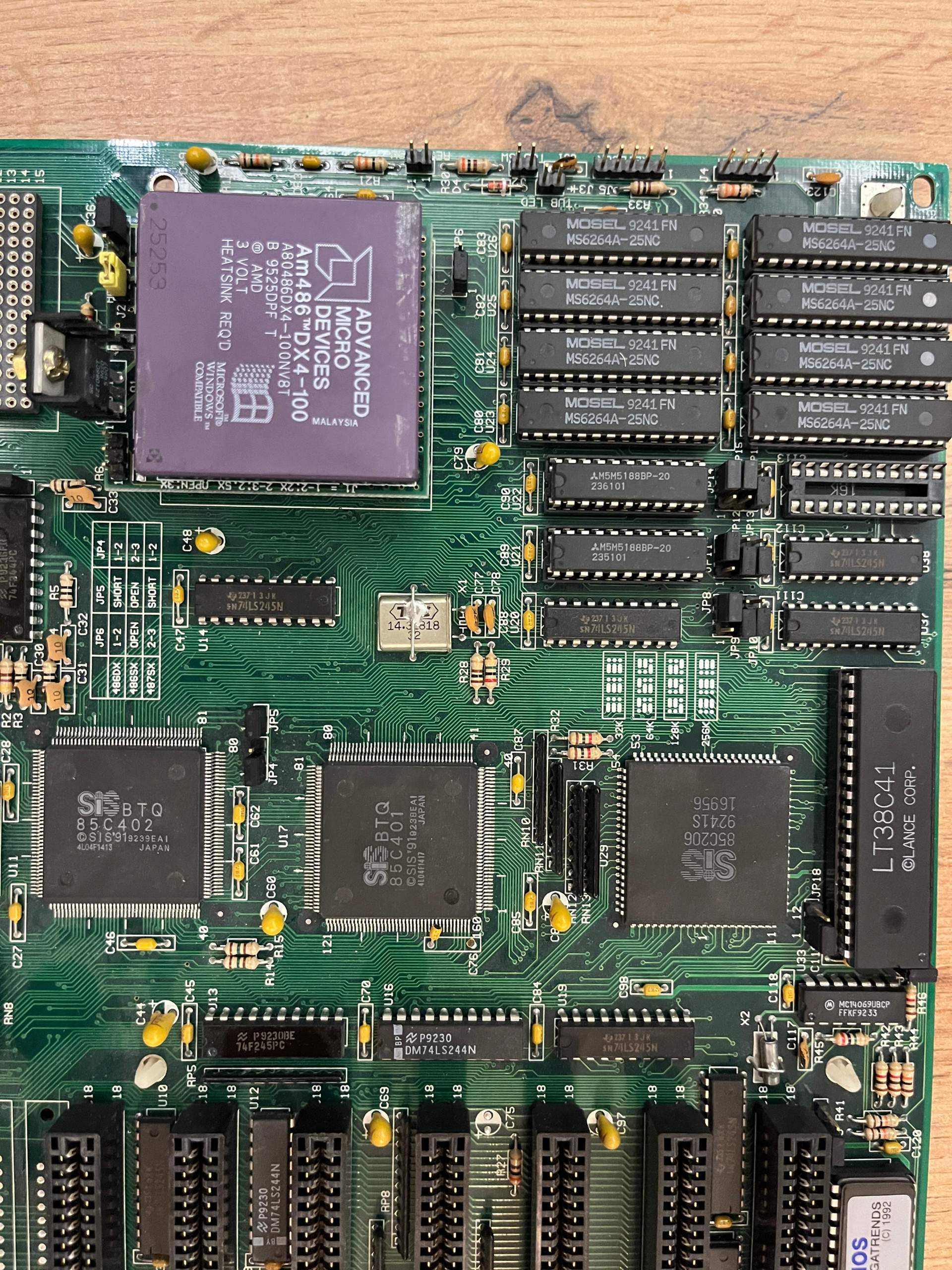 486 Mainboard Problem? (Gaming PC, CPU, Prozessor)
