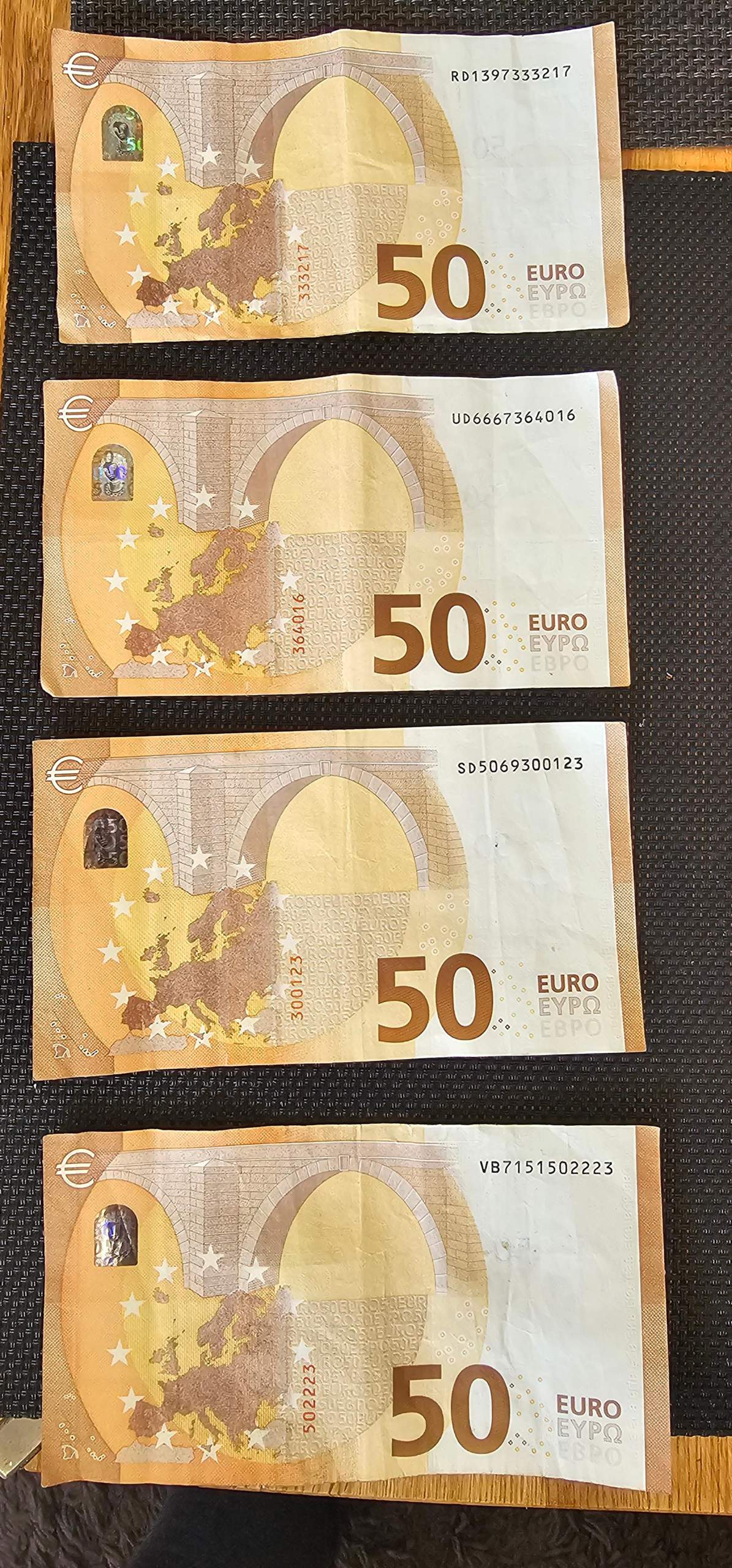 50 euro schein wertvoll? (Wert, Wertschätzung, Banknoten)