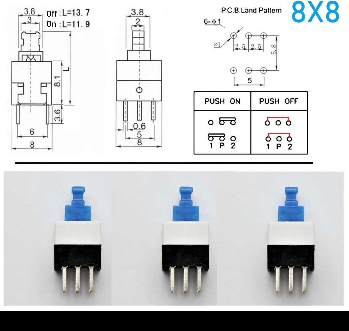 6 Poligen Schalter anschließen? (Elektrik, Kabel, Licht)