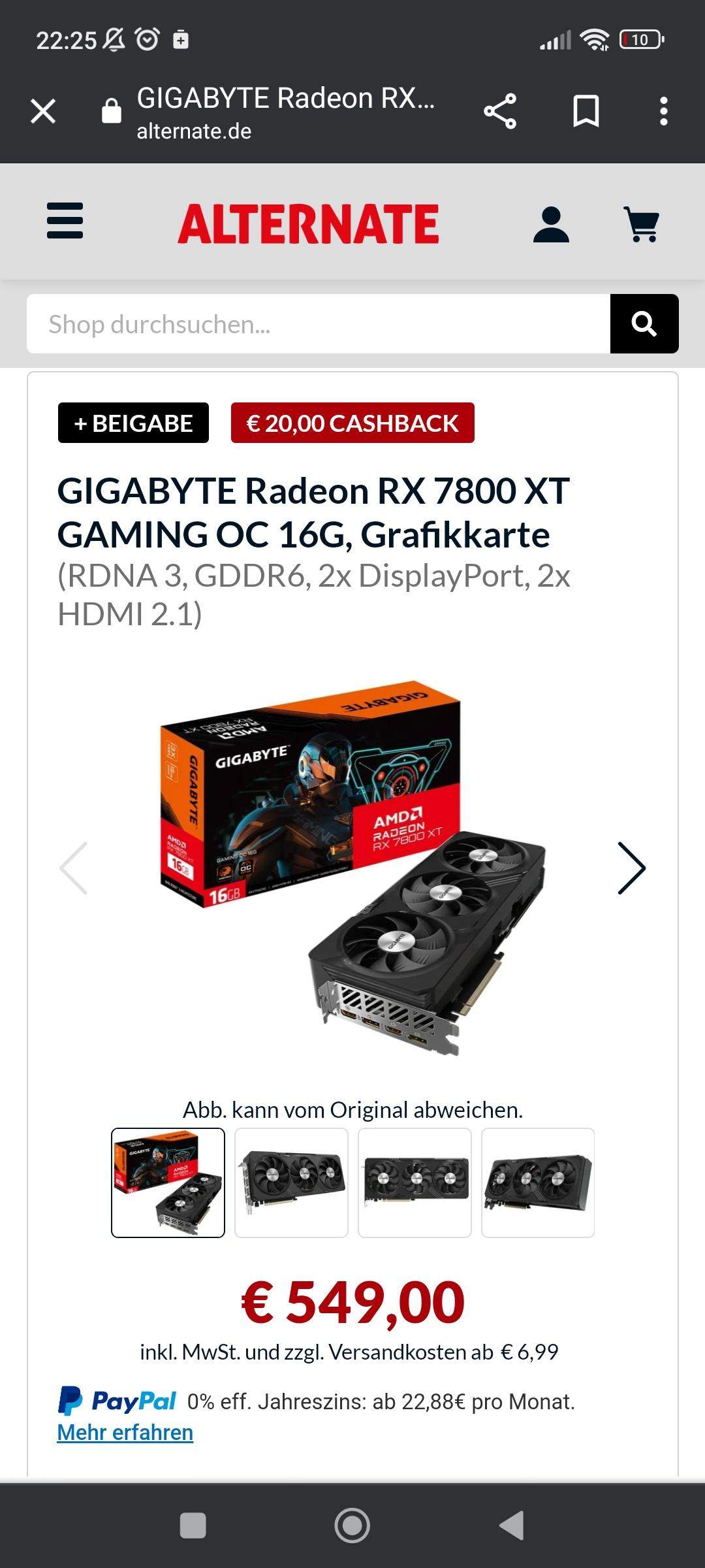 7800xt sapphire nitro+ oder gygabite karte? (Gaming PC, AMD, AMD Radeon)