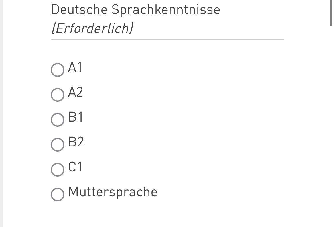 A1, A2, B1, B2 oder C1? (Deutsch, Sprache, deutsche Sprache)