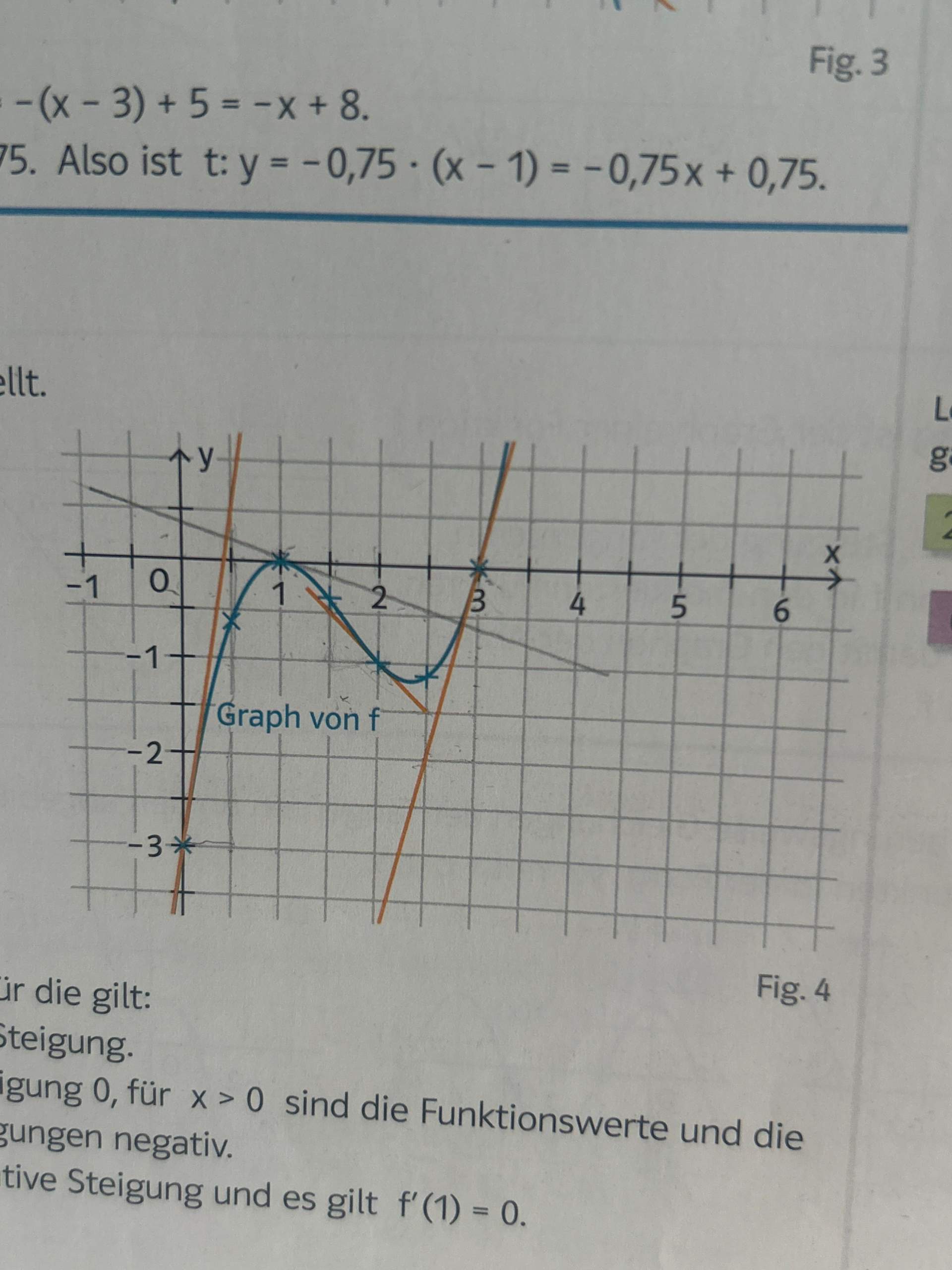 Ableitung und Tangente? (rechnen, Funktion, Mathematiker)