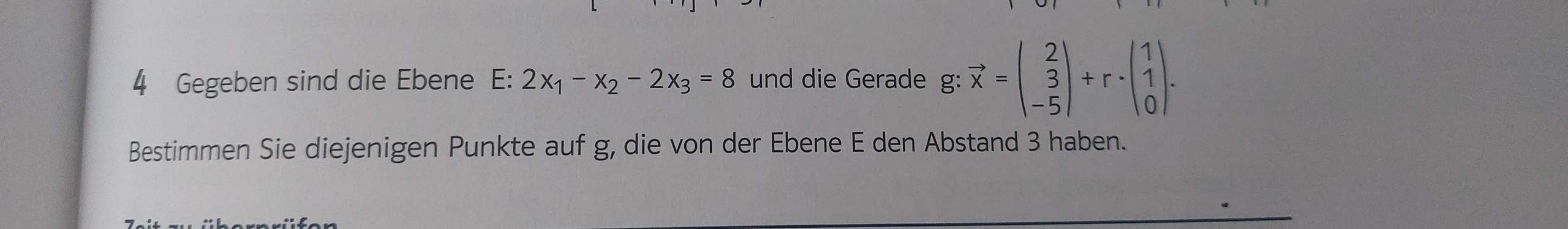 Abstand punkt ebene? (rechnen, Funktion, Gleichungen)