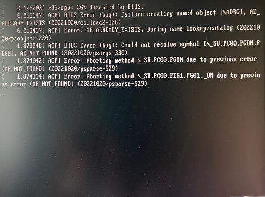 ACPI Bios error beim Boot von Kubuntu was tun? (Linux)