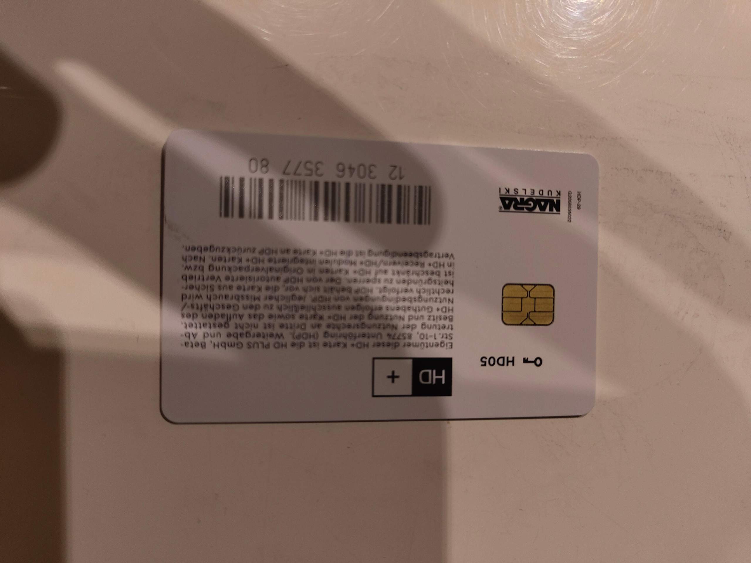 Adapter für ci-karte? (Samsung, Sony, Kabel)