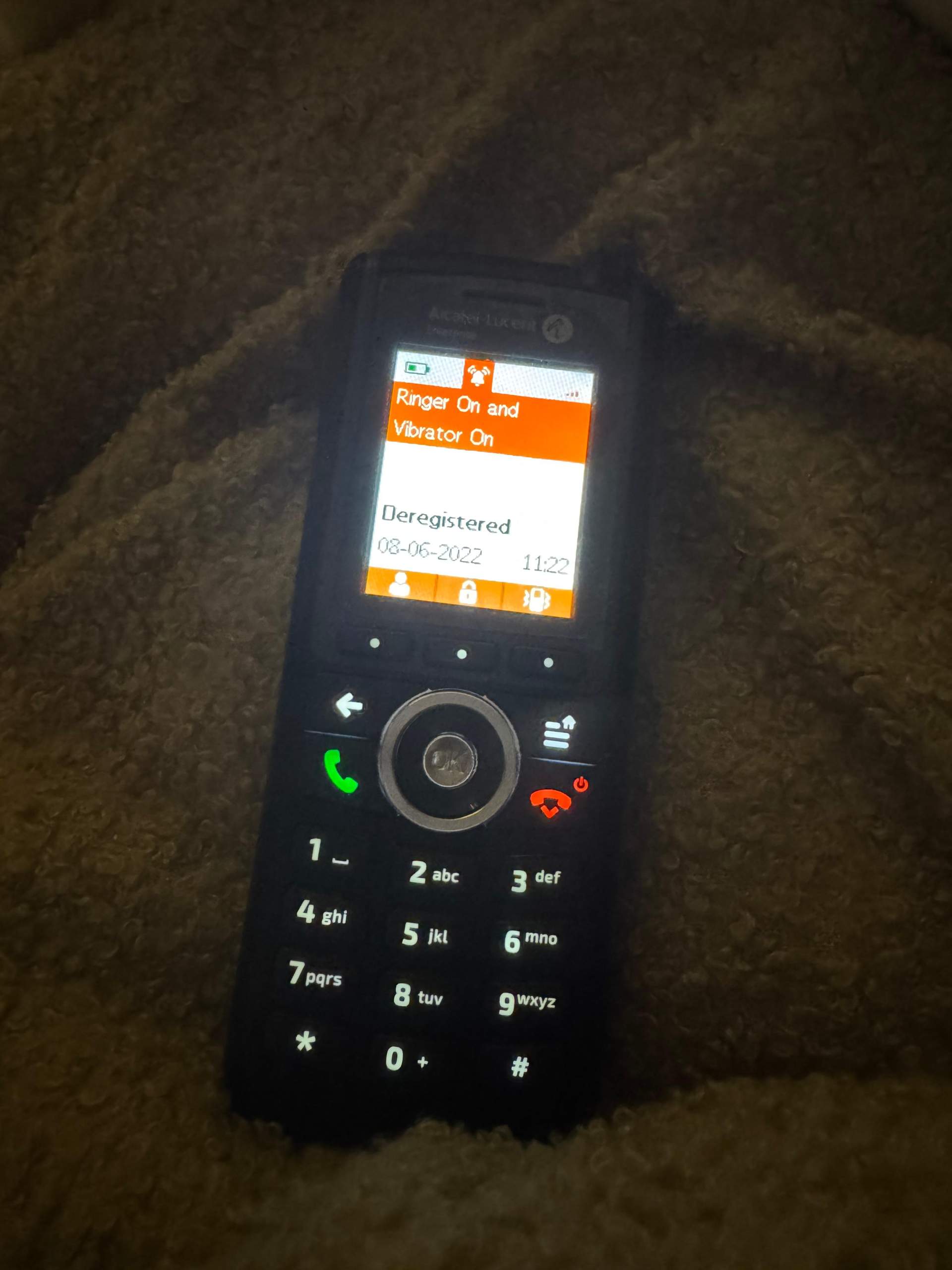 Alcatel-Lucent dect Telefon Orange? (telefonieren)