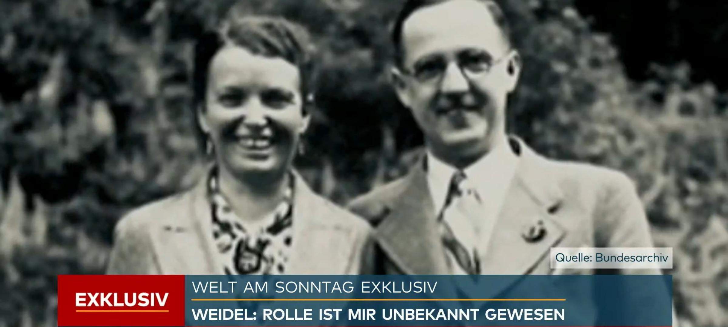 Alice Weidels Großvater war SS-Militärrichter (AfD, Partei, Bundestag)