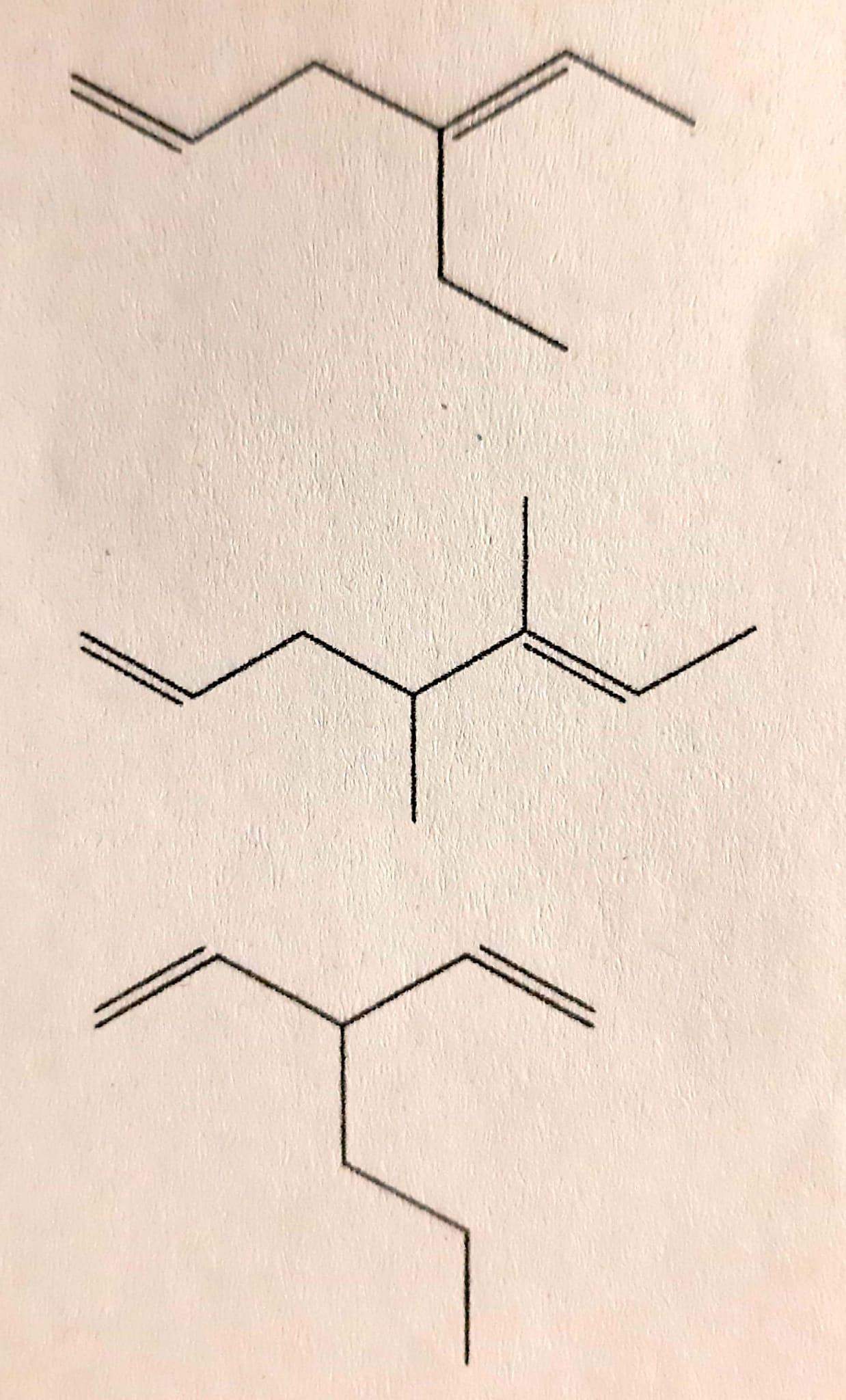 Alkene Skelettformel? (Chemie, Biochemie, Moleküle)