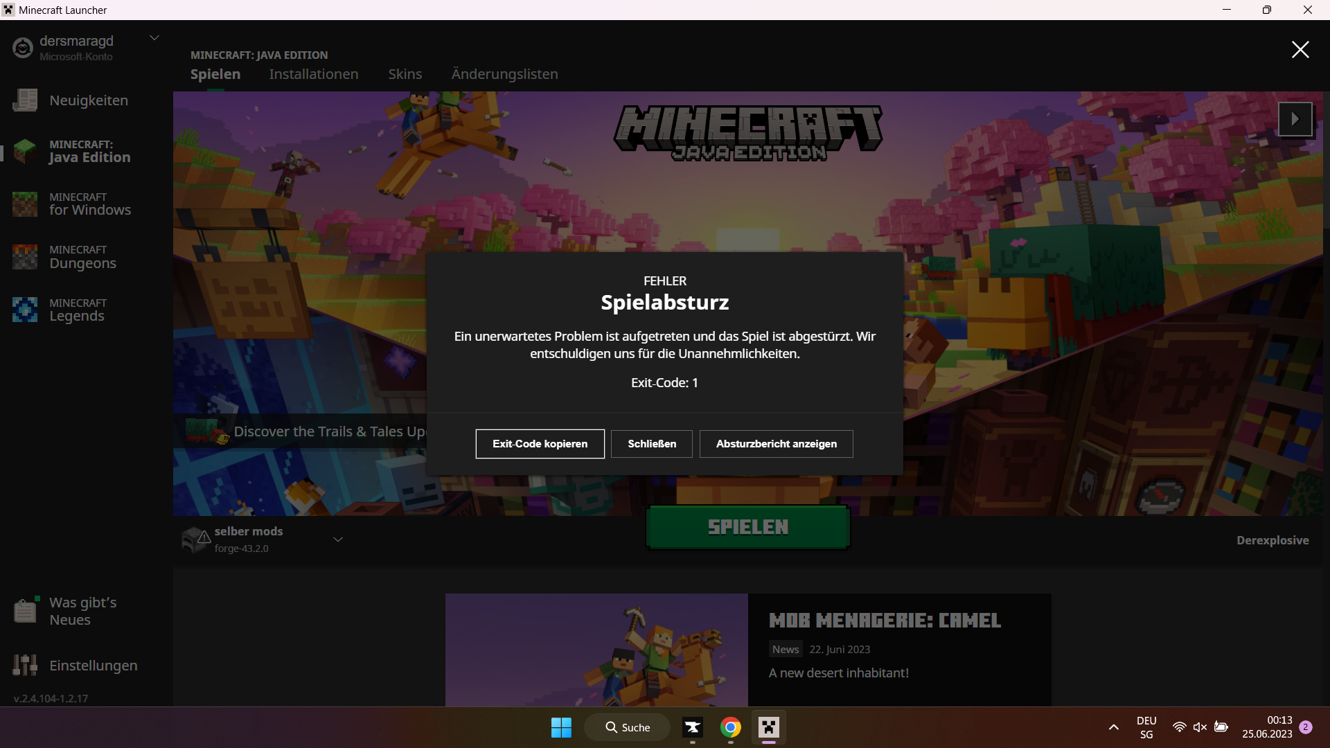 Alle CurseForge Modpack stürzt immer ab? (PC, Minecraft, Mods)