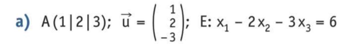 Alle gemeinsamen Punkte von Ebene und Geraden bestimmen? (Lehrer, rechnen, Funktion)