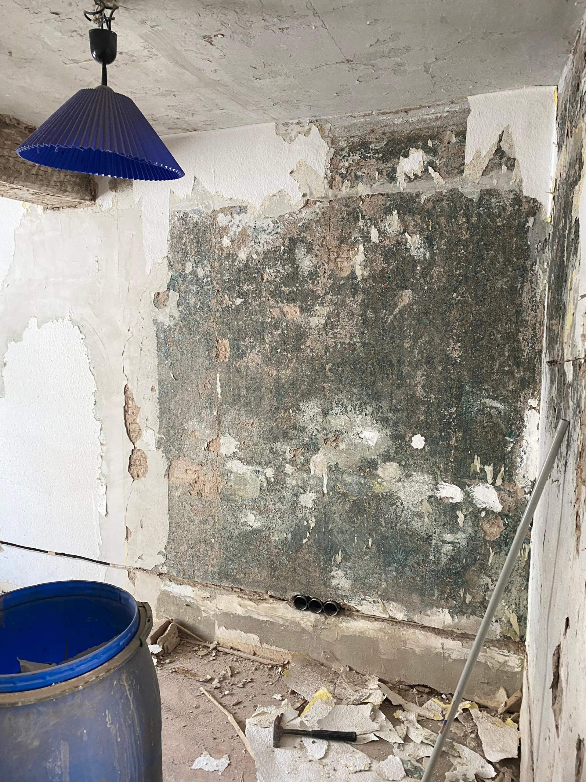 Altbau Lehmwand wie reparieren?! (Haus, Handwerk, Wand)