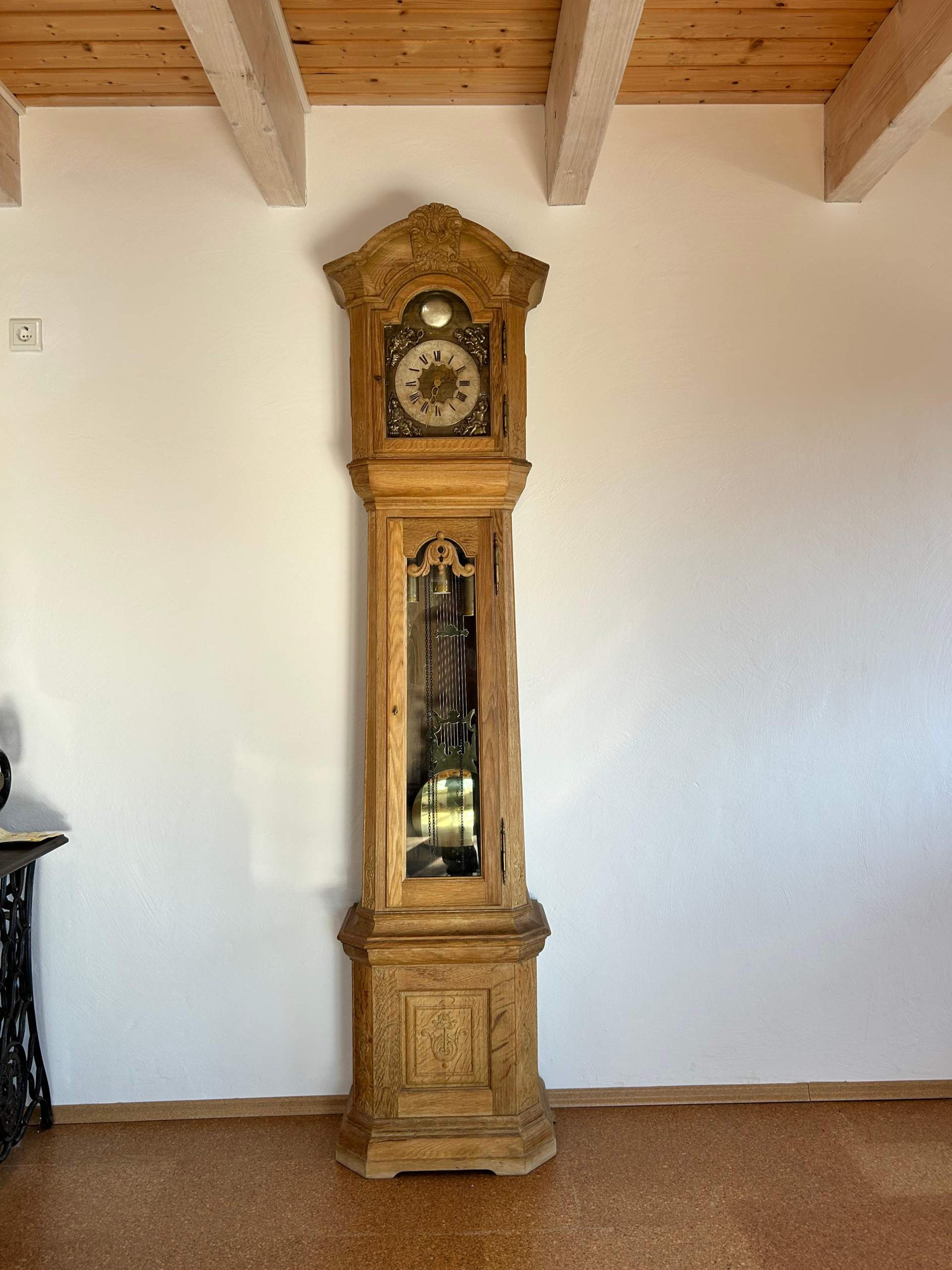 Alte Pendeluhr. Wert schätzbar? (Uhr, Antiquitäten, Wertschätzung)