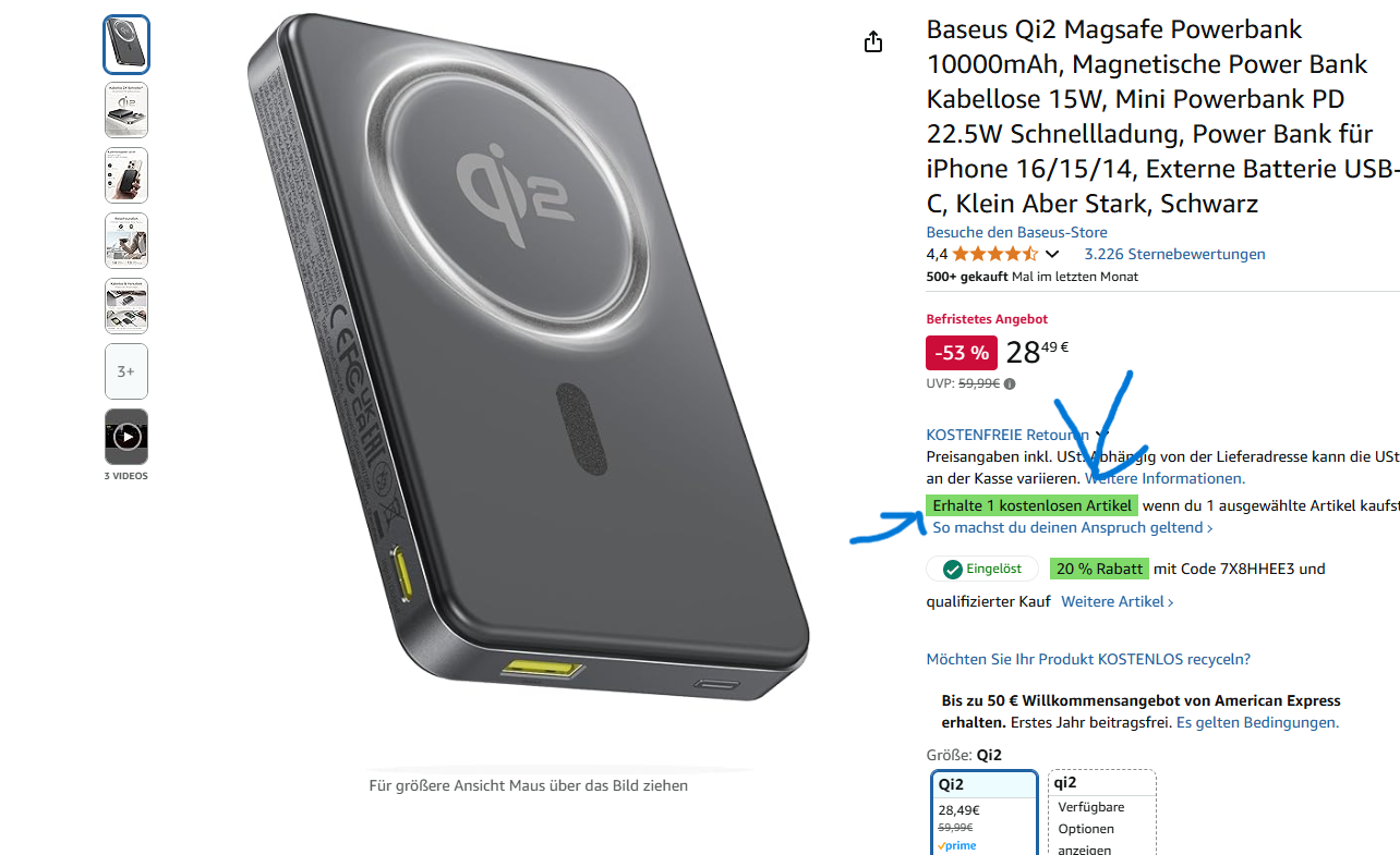 Amazon Gratis Produkte? (Versand, Bestellung, kostenlos)