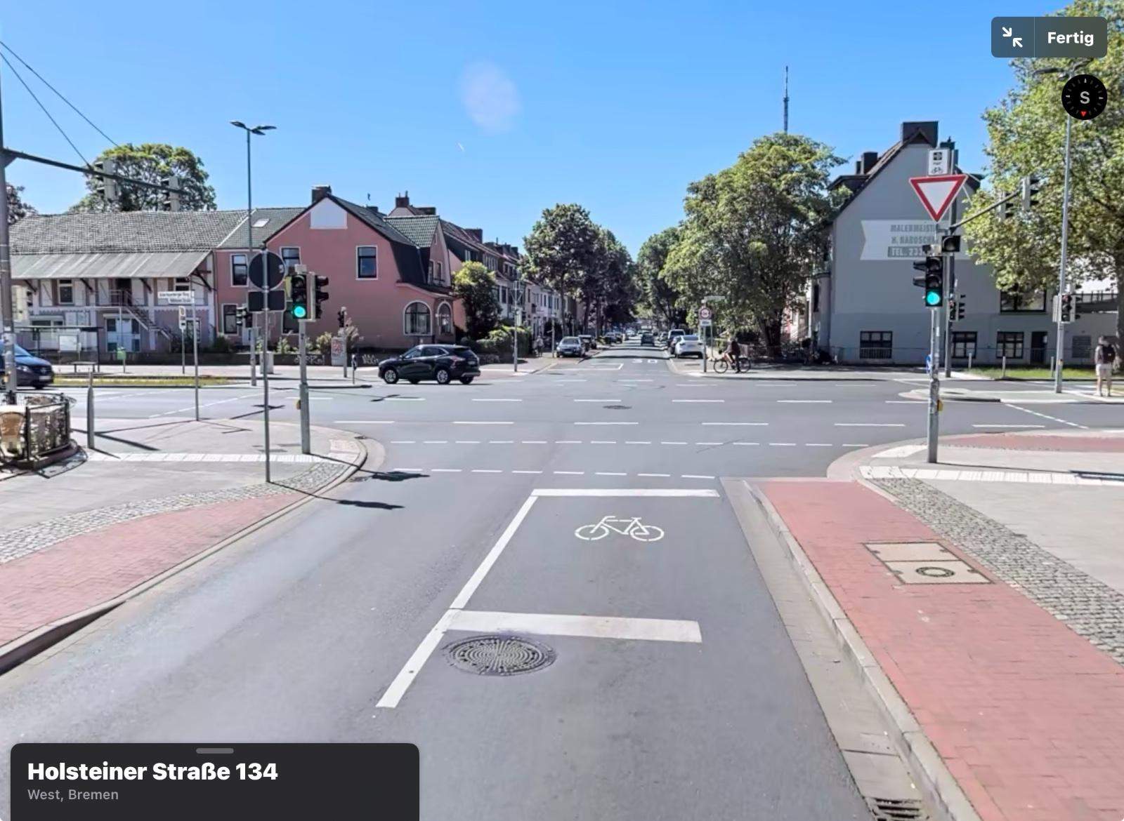 An welcher Linie muss man hier als Autofahrer anhalten? (Auto ...