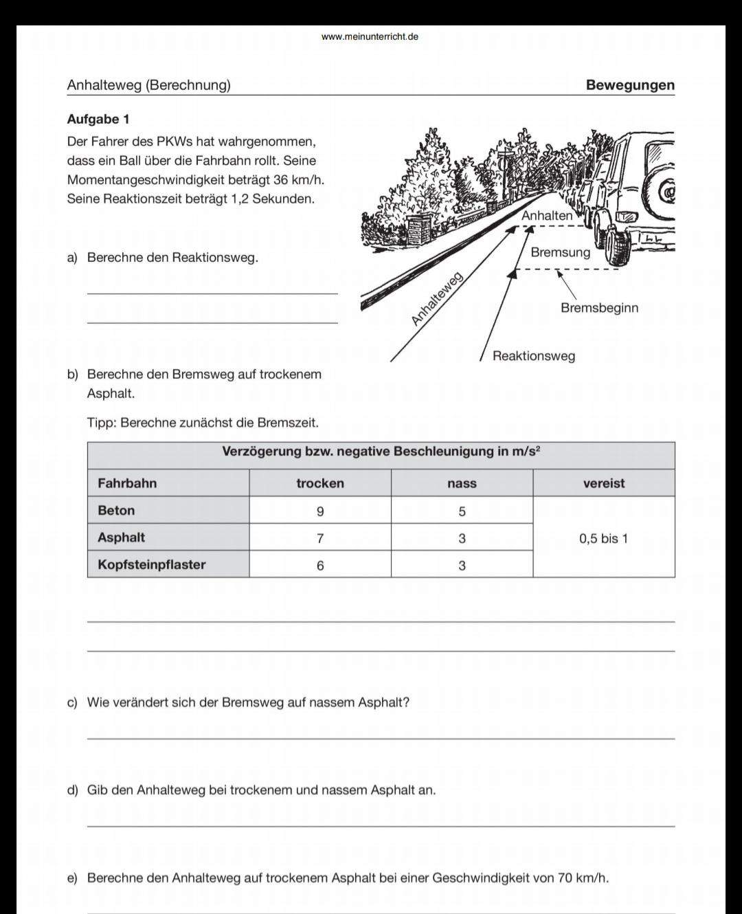 Faszinierend 50m Sichtweite Anhalteweg Ebenbild