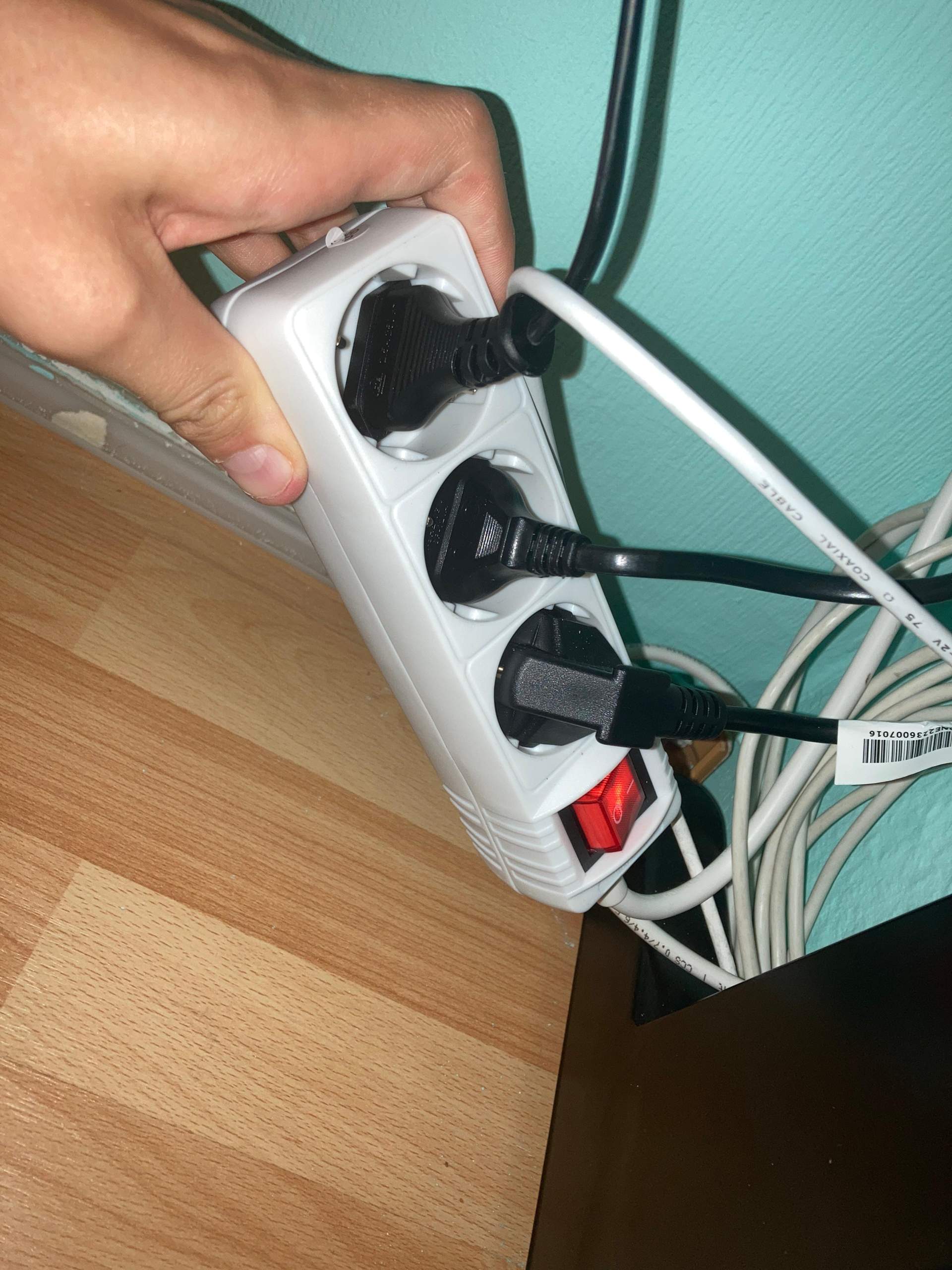 Anlassen oder aus machen? (Strom)