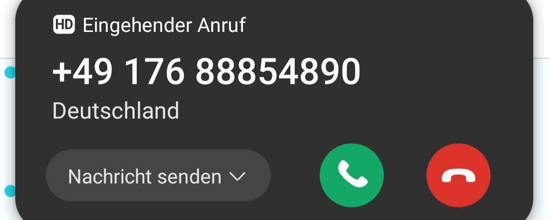 Anruf von unbekannter Nummer? (Vertrag, Betrug, Telefon)