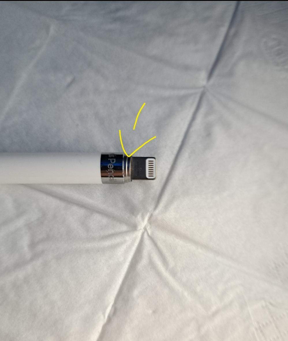 Apple Pencil (1.Generation) metall von Kappe ab? (Apple Pencil 1)