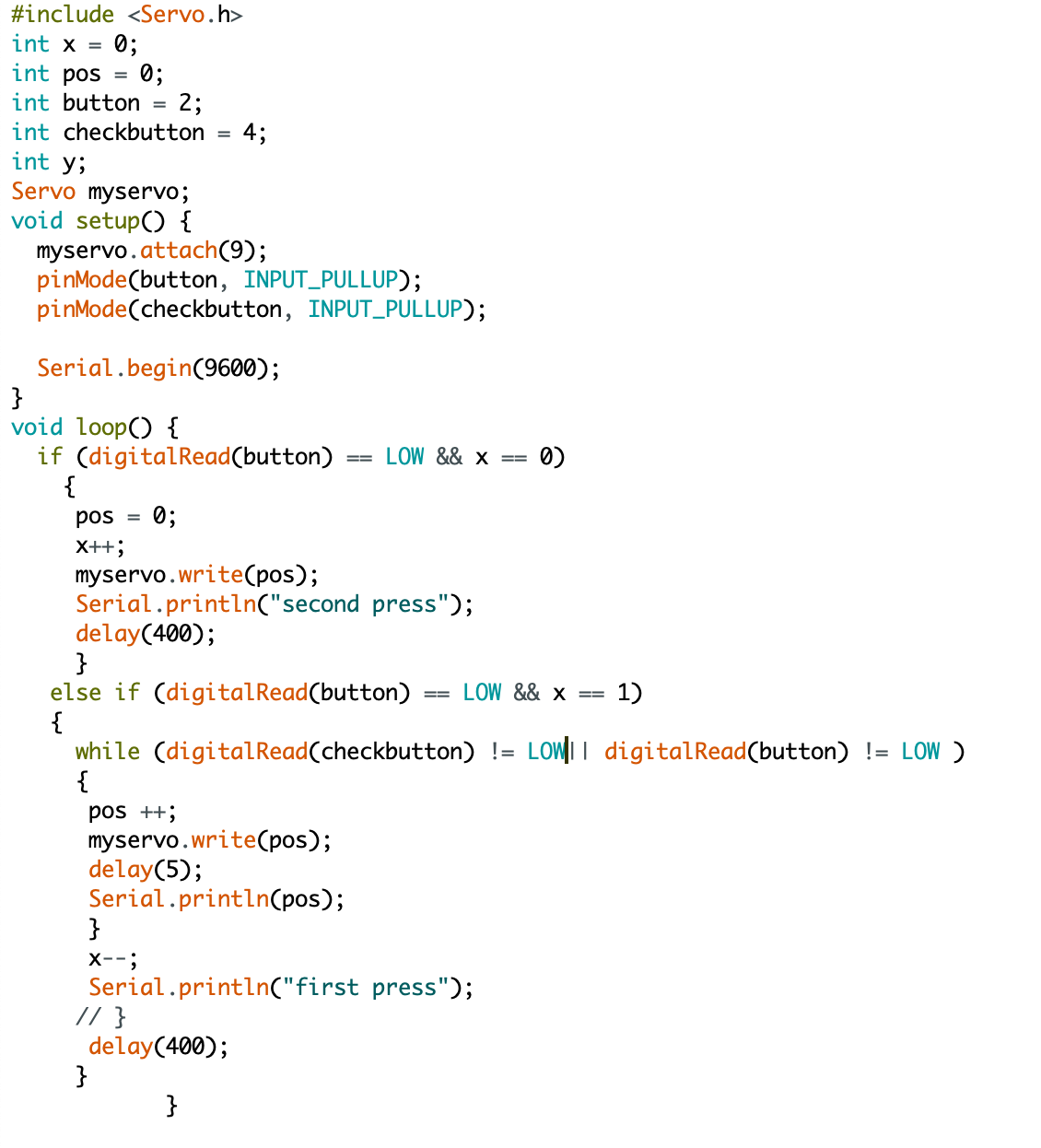 Arduino C/C++ Program funktioniert nicht richtig? (Computer, Technik ... Arduino C/C++ Program funktioniert nicht richtig? (Computer, Technik ...