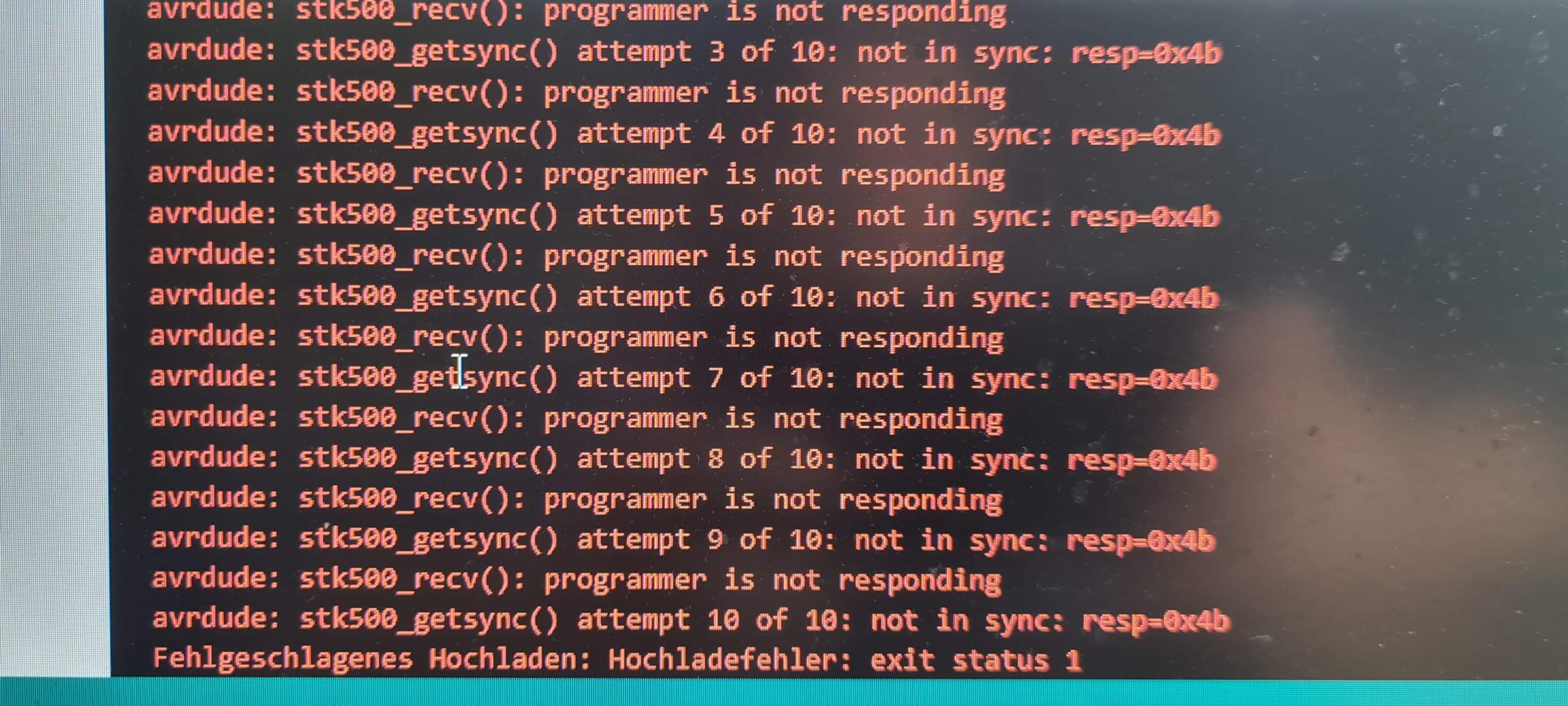Arduino Elegoo Uno R3 Hat Ein Verbindungs Problem Programmiersprache Raspberry Pi Cplusplus
